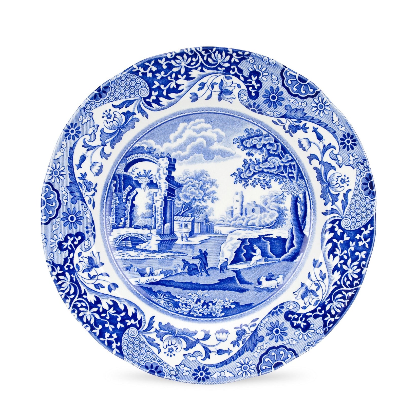 Spode Blue Italian 16 Pc Set - Shoppedeals